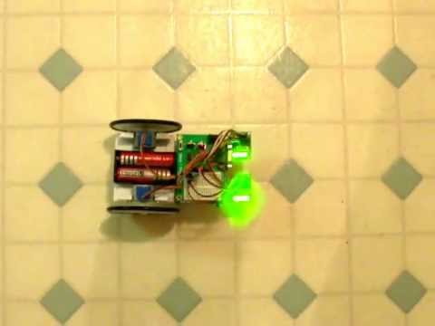 Stepper Motor Robot Test - YouTube