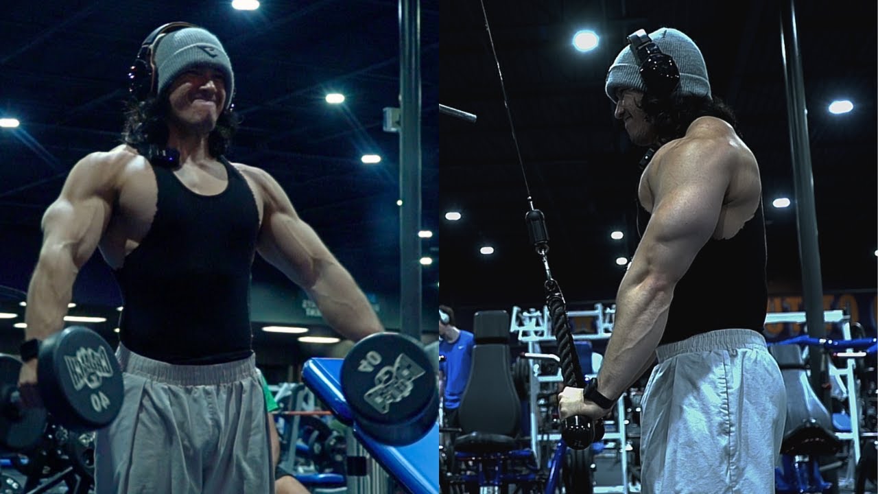 Bodybuilding Prep Week 5 - Push - YouTube