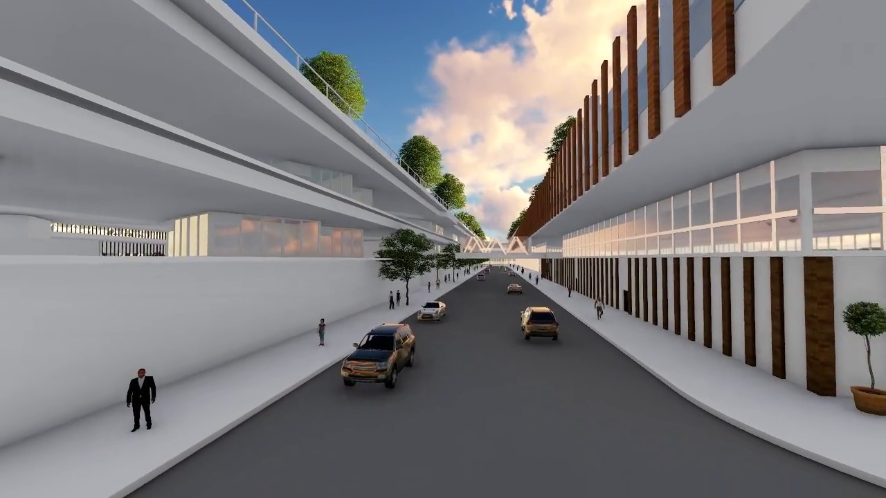 Multi-modal Transportation Hub (Architectural Design 8) - YouTube