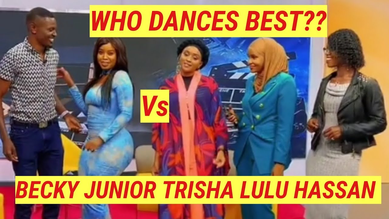 Best of Becky citizen tv crew dance moves - YouTube