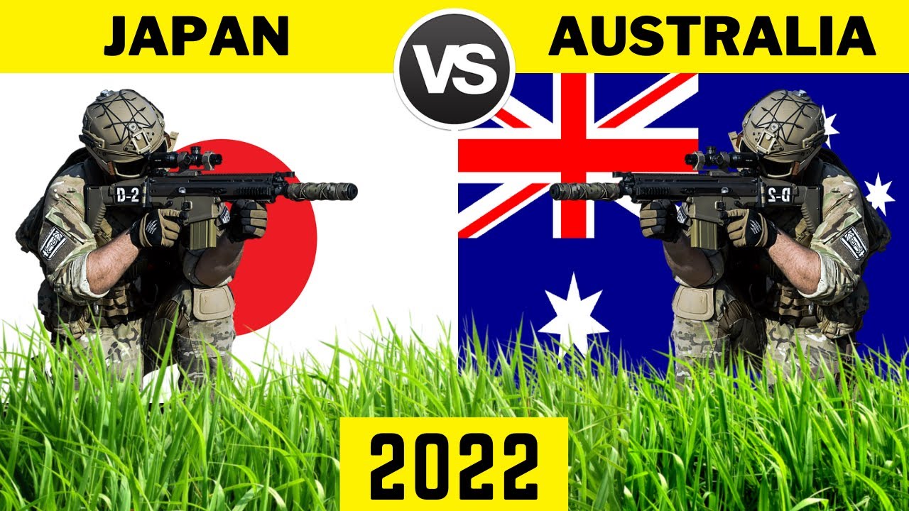 Japan vs Australia Military Power Comparison - 2022 - YouTube