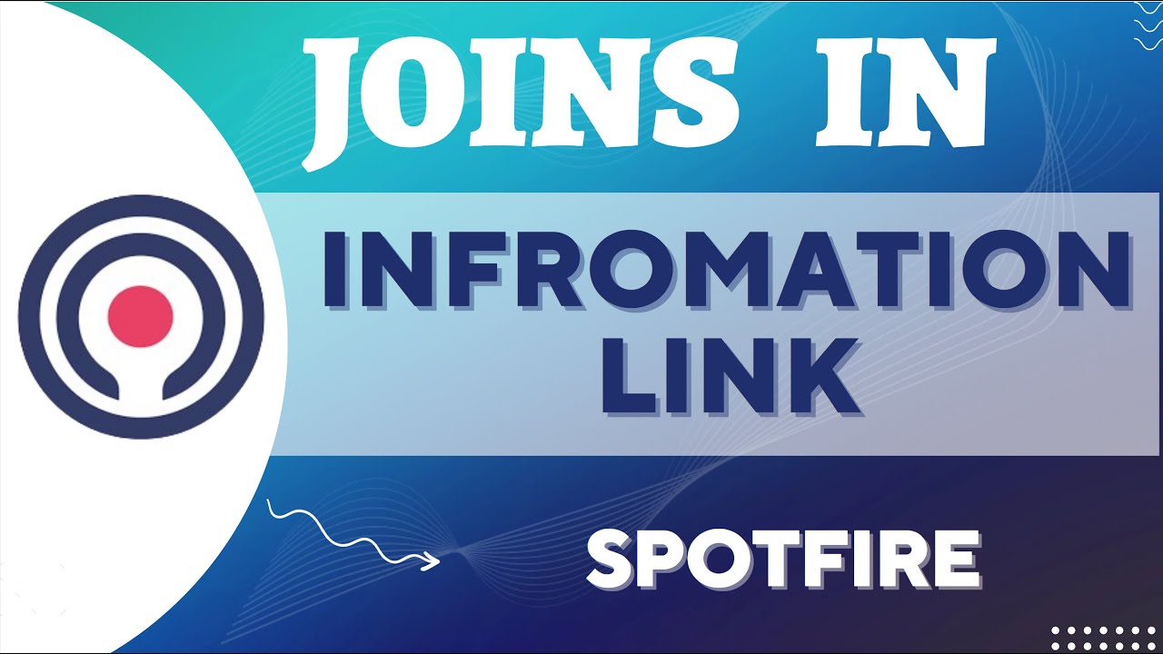 How to Join Tables in Information Link - YouTube