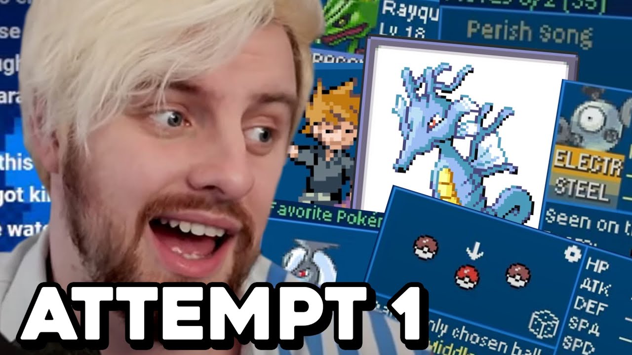 Alpharad finally attempts Pokémon Kaizo Ironmon - YouTube