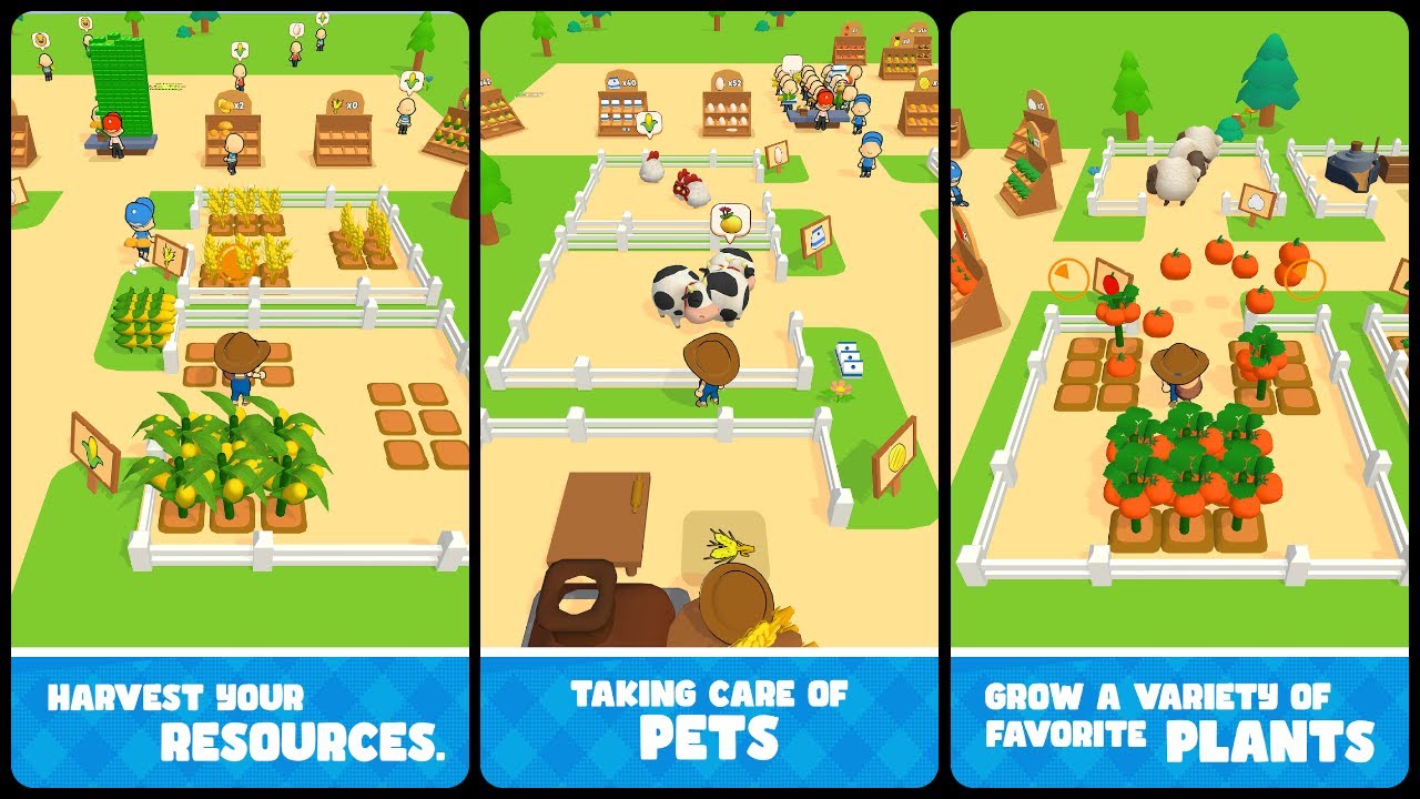 My Happy Farm Land Gameplay Android - YouTube