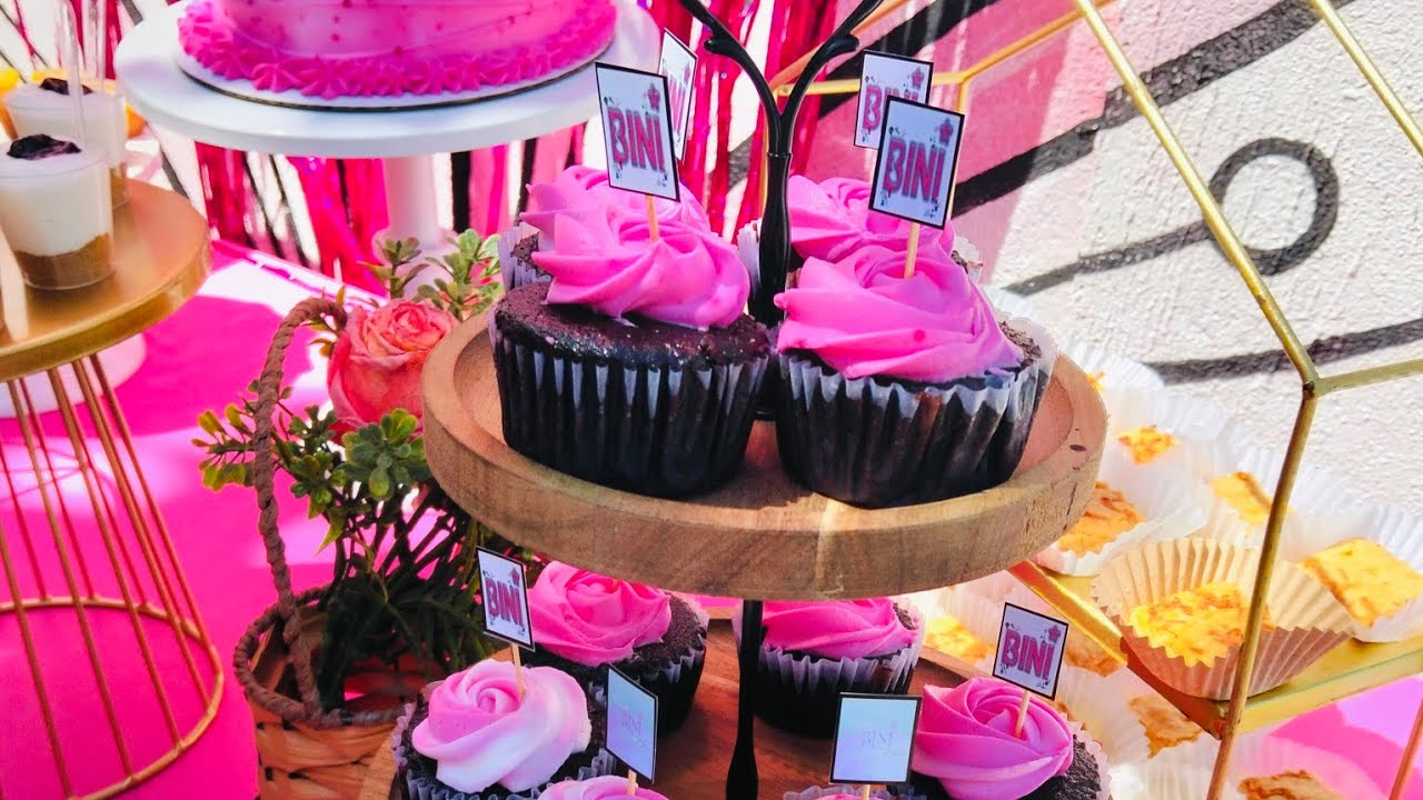 BINI inspired Sweets Buffet Set-up💓 #sweet #cake #bini # ...