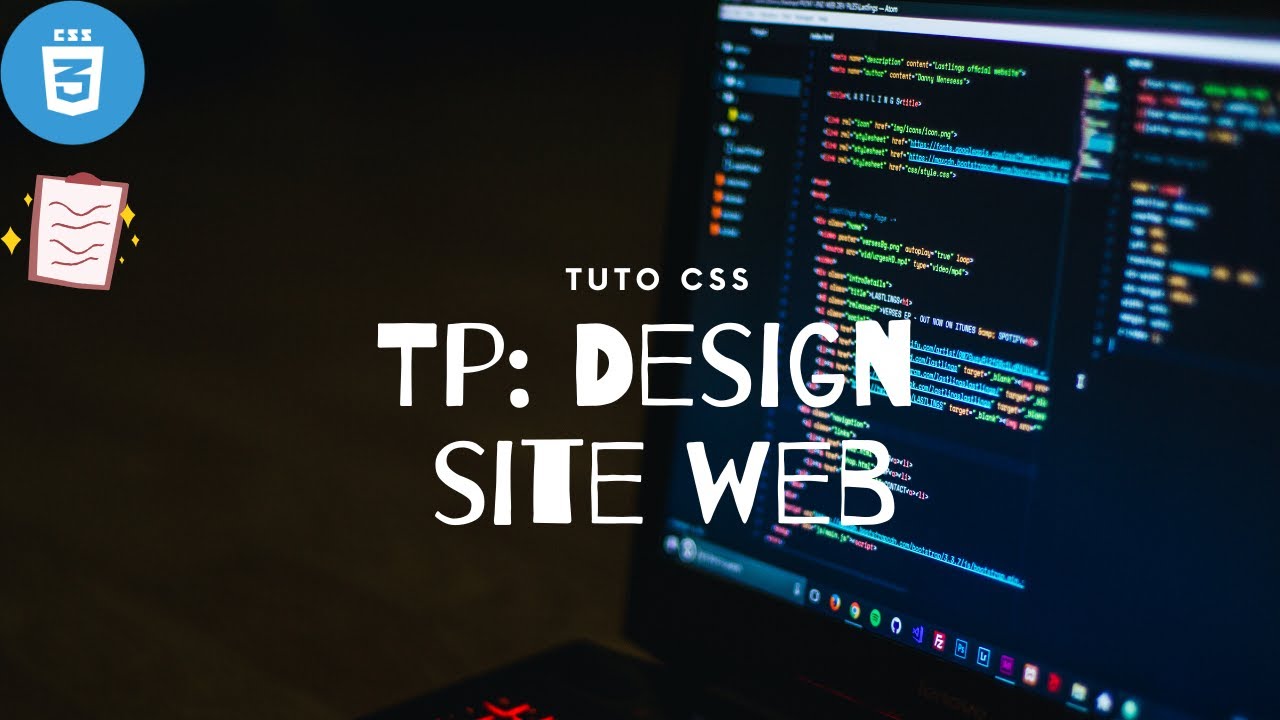Tuto CSS [07]- TP: Designer Site Web - YouTube