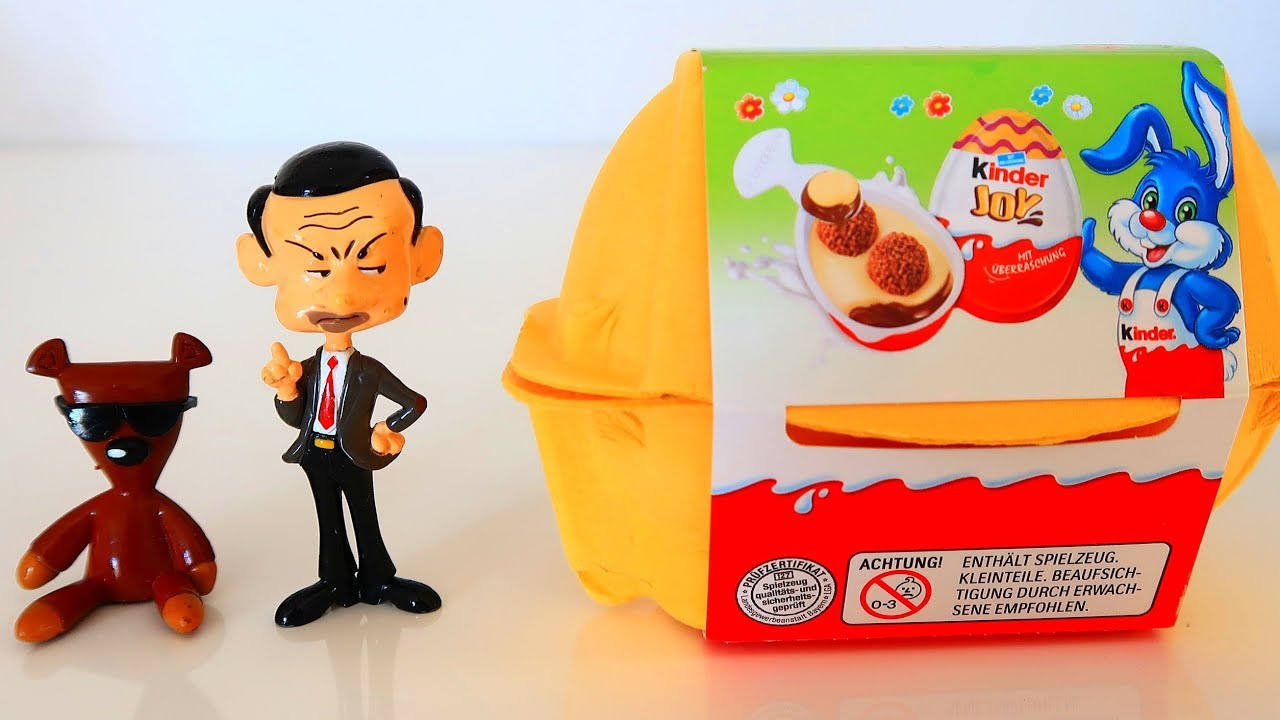 Mr Bean and Joy Surprise Eggs - YouTube