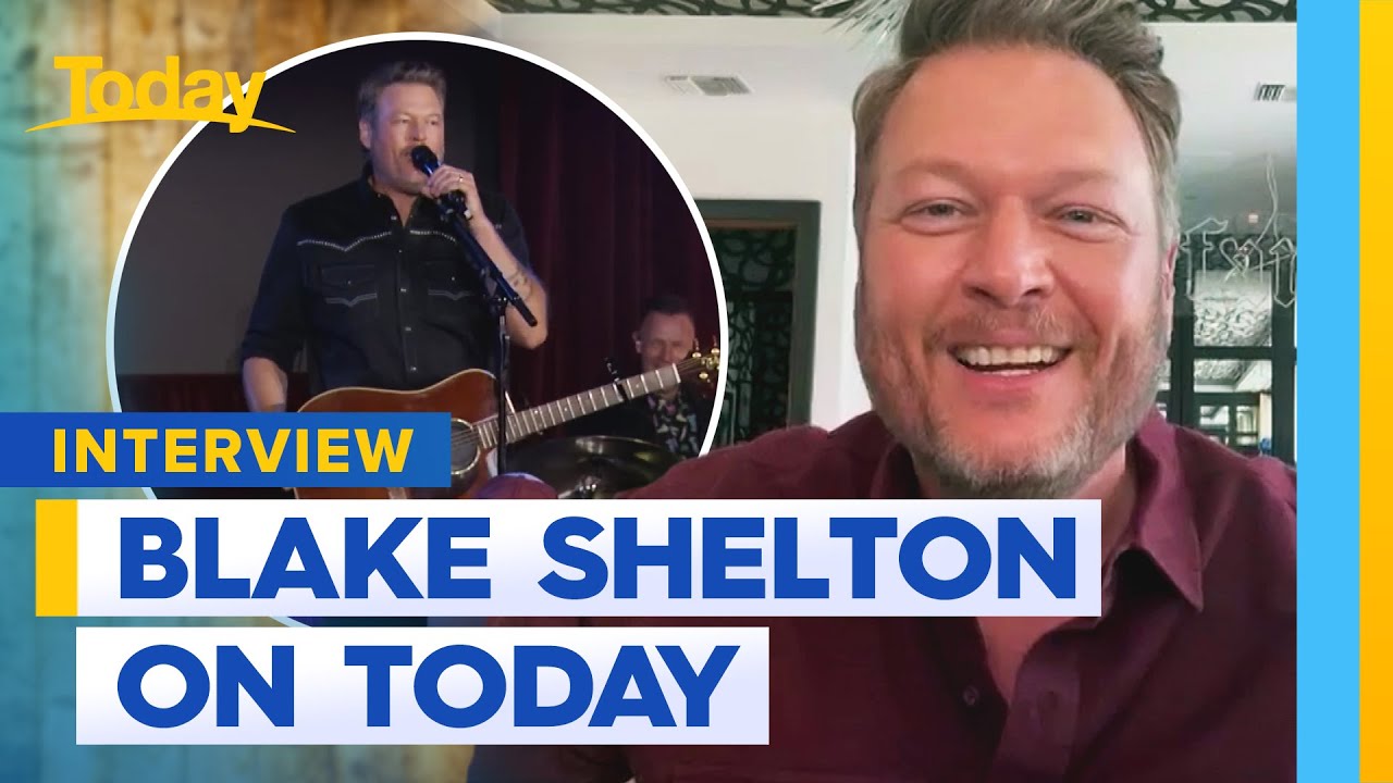 Blake Shelton catches up with Today | Today Show Australia - YouTube