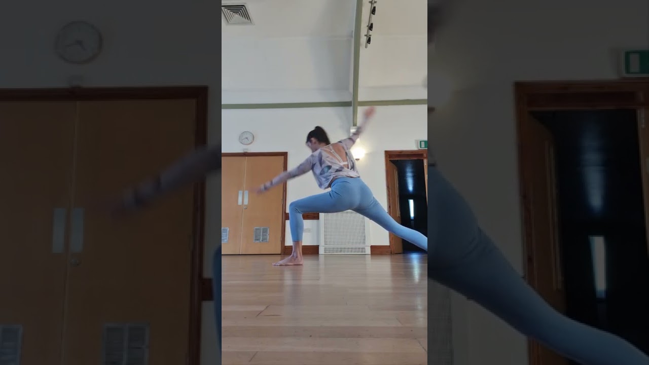Yoga 'fire' sequence, dancing warrior with frogs - YouTube