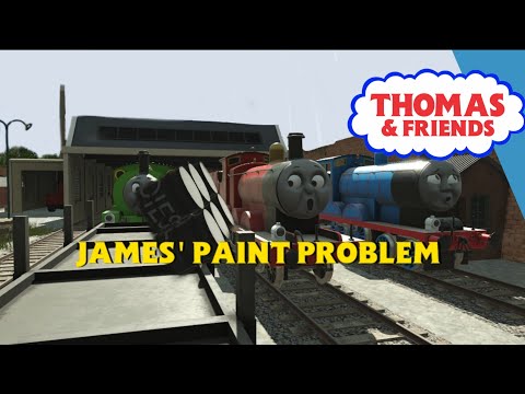 Thomas & Friends: Leaders Of The Track - James' Paint Problem - Trainz 22