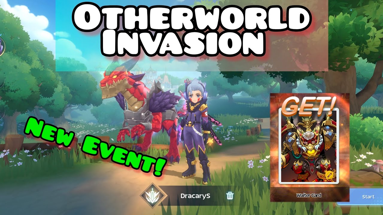 OTHERWORLD INVASION EVENT + DAMAGE TEST OF WALTER CARD | Ragnarok M ...