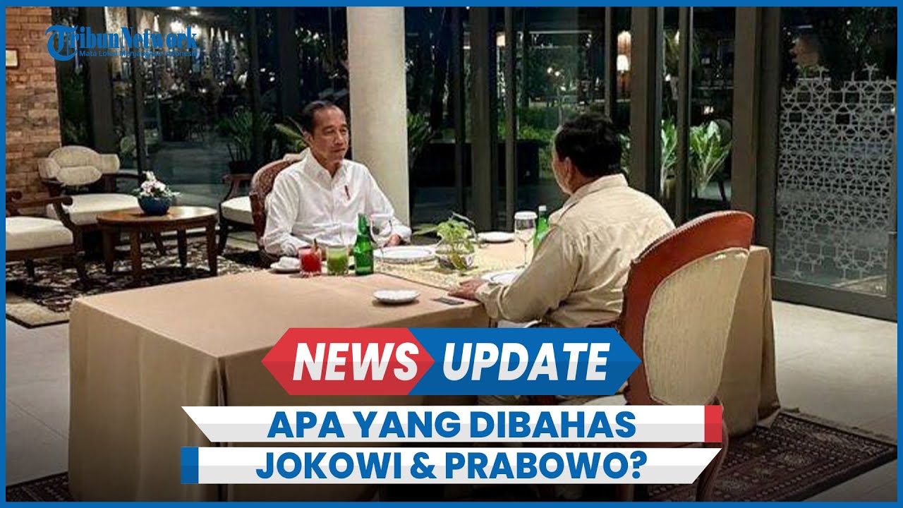 Jokowi Temui Prabowo Diisukan Jegal PDIP Masuk Kabinet? Ini Respons Bambang Pacul - YouTube