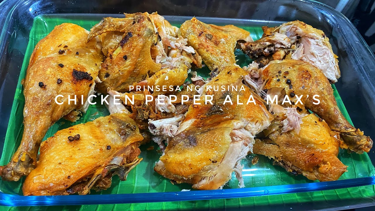 Chicken Pepper ala Max's - YouTube