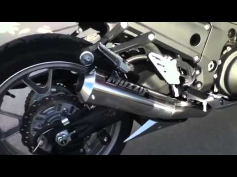 2008 zx14 muzzy m10 m14 header - YouTube