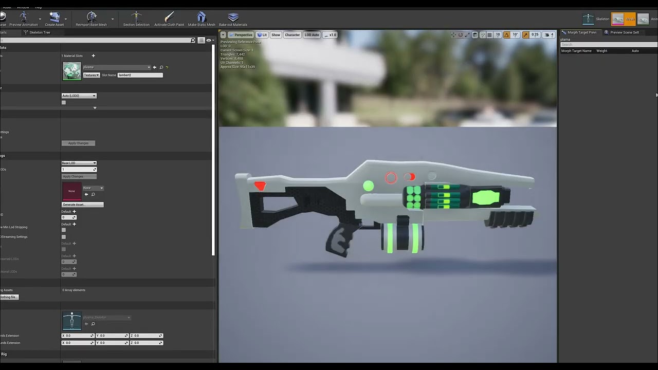 sci-fi weapons pack1 unreal engine 4.21-4.27 and 5 - YouTube