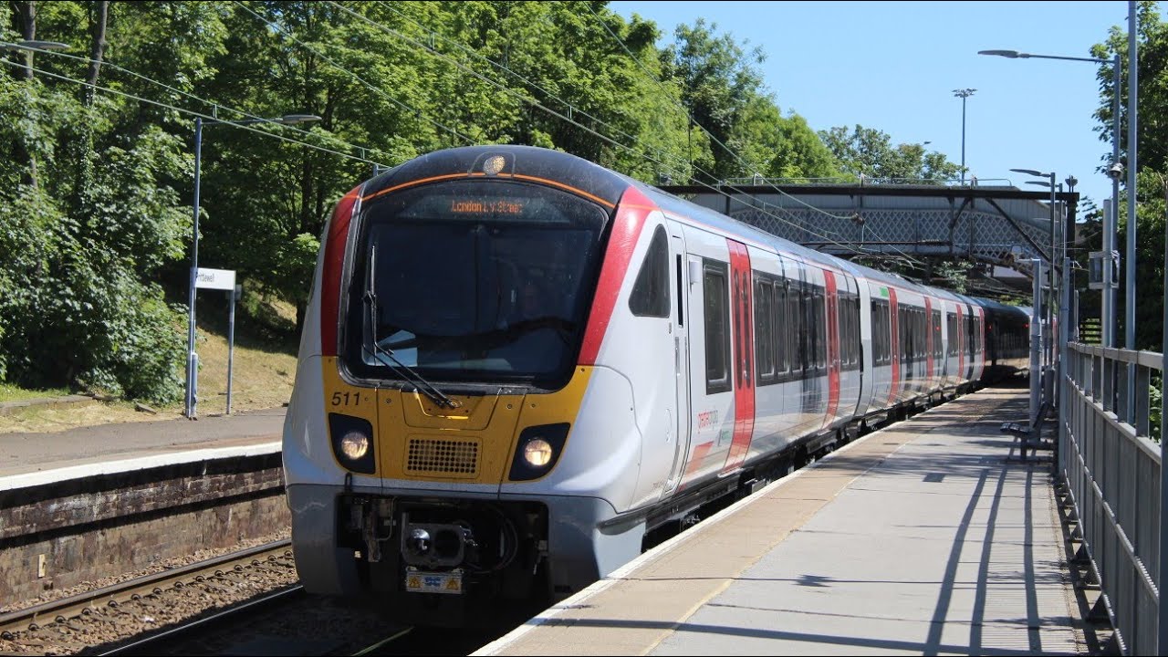 Greater Anglia Brand New Aventra Class 720 511 on Test at Prittlewell ...