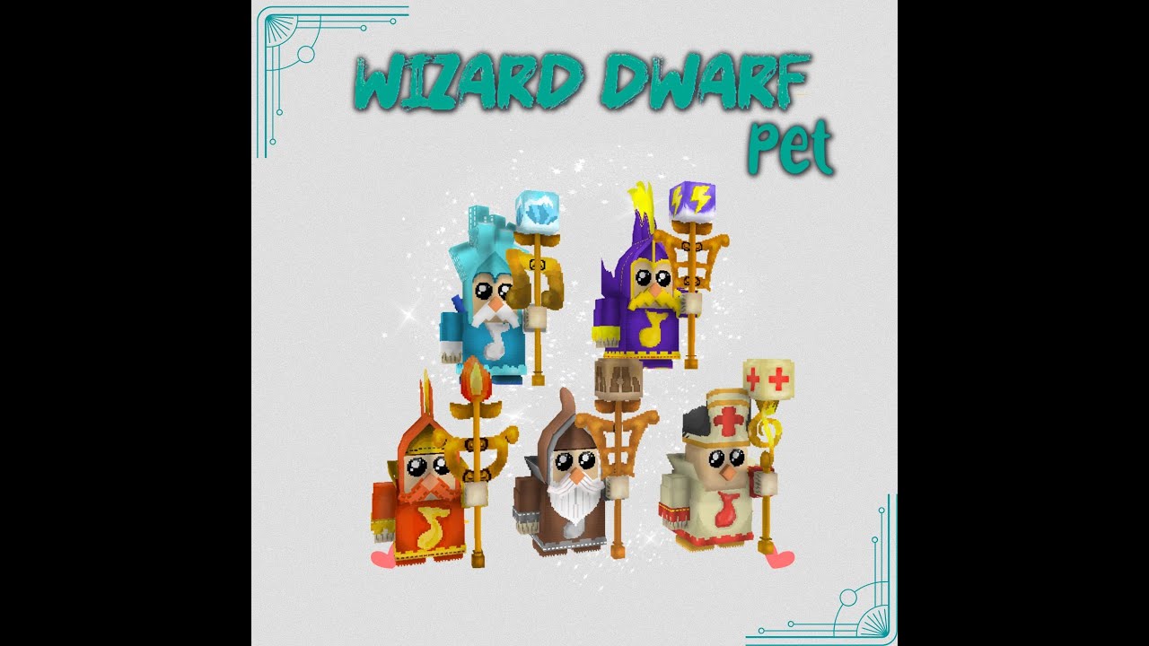 Minecraft Mythic Mob Wizard Dwarf Pet - YouTube