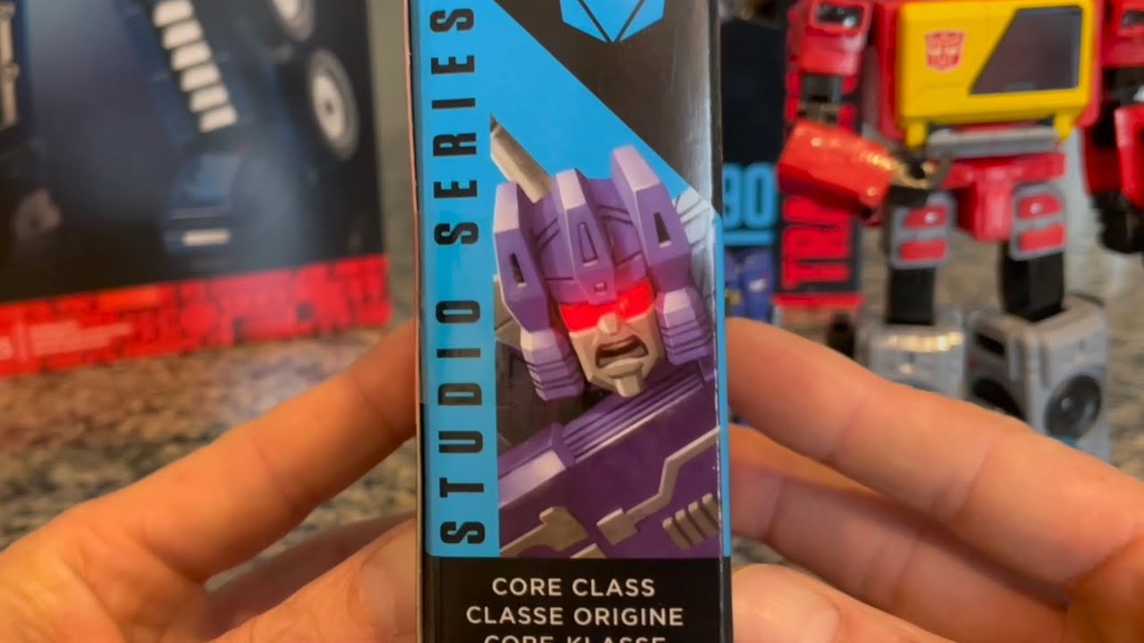 Decepticon Rumble blue unboxing - YouTube