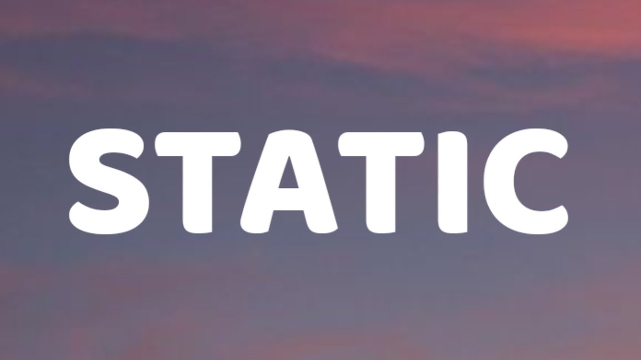 Steve Lacy - Static (Lyrics) "Hope you find peace yourself new ...