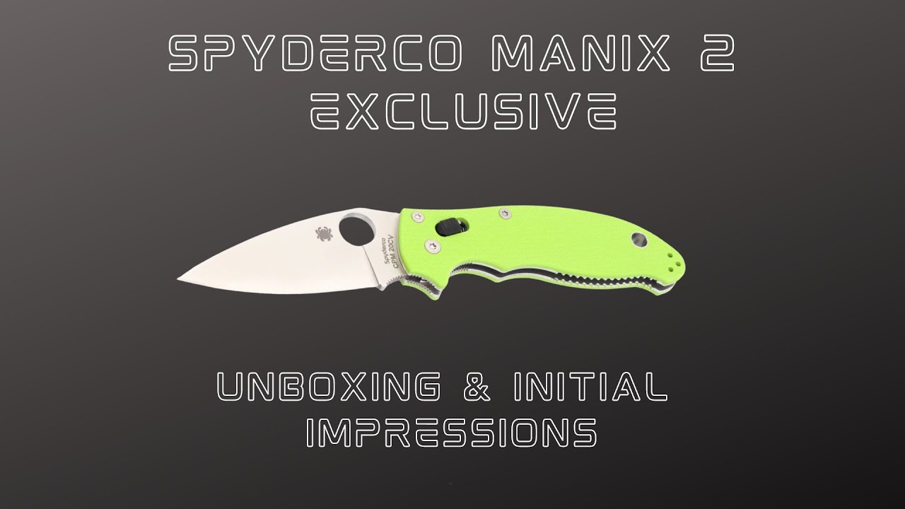 Neon Green Manix 2: Unboxing & Initial Impressions - YouTube
