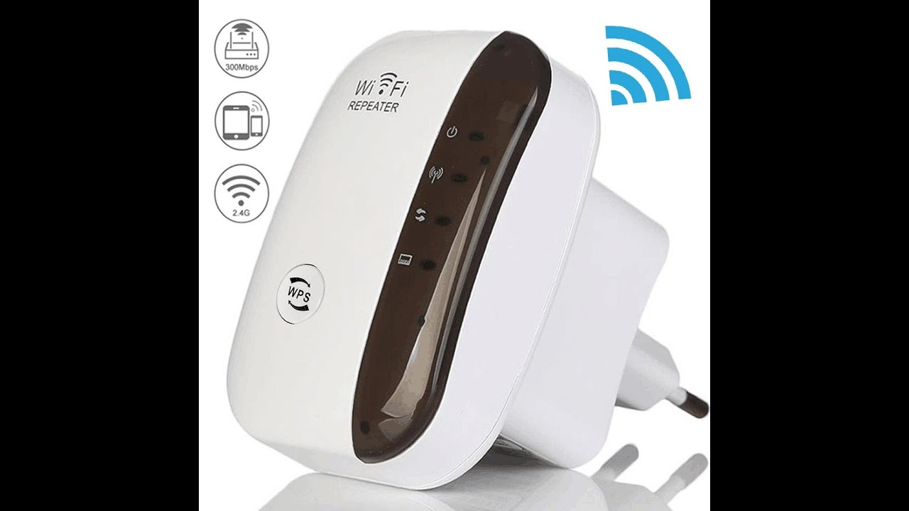 Drahtloser Wifi Repeater 300Mbps Ultrabooster - YouTube