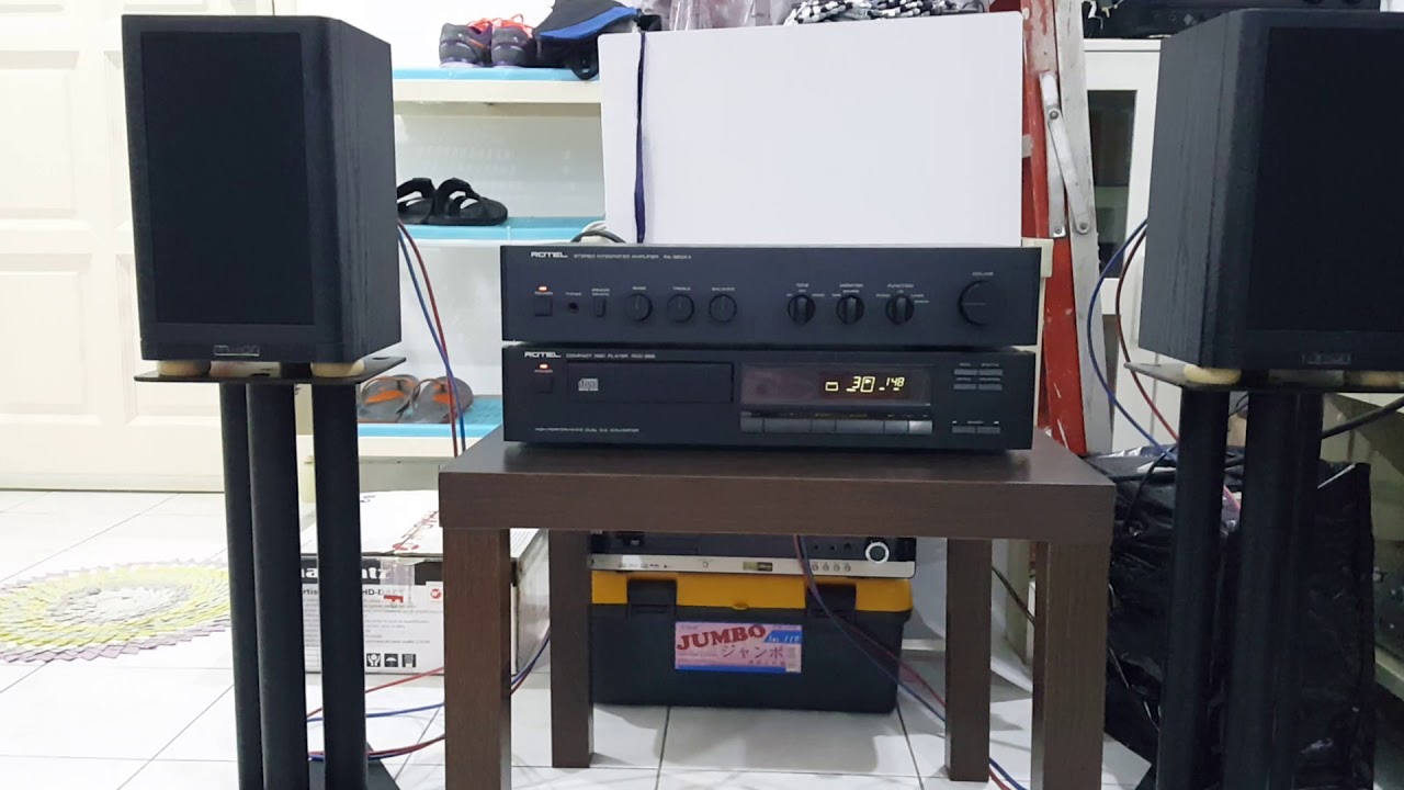 Rotel + Mission = simple entry level setup - YouTube