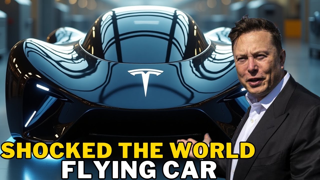 Elon Musk's First Prototype of Flying Tesla Car SHOCKED The World - YouTube