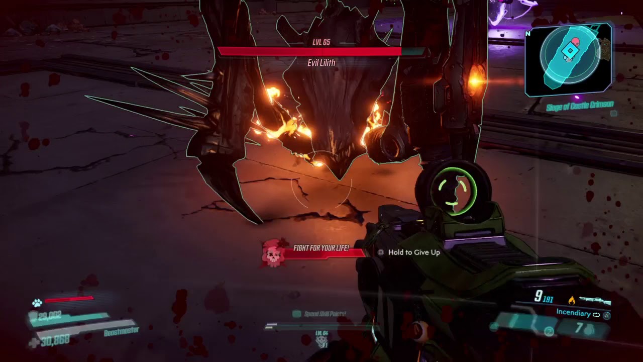 Borderlands 3 Psycho Krieg DLC - Evil Lilith - YouTube