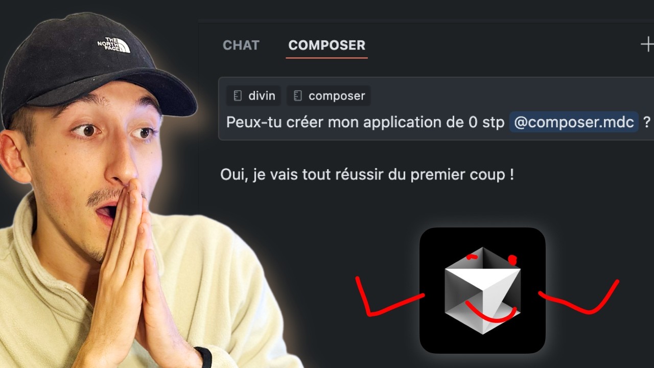 TUTO : Cursor en mode AGENT pour créer des FONCTIONNALITÉS complètes ...
