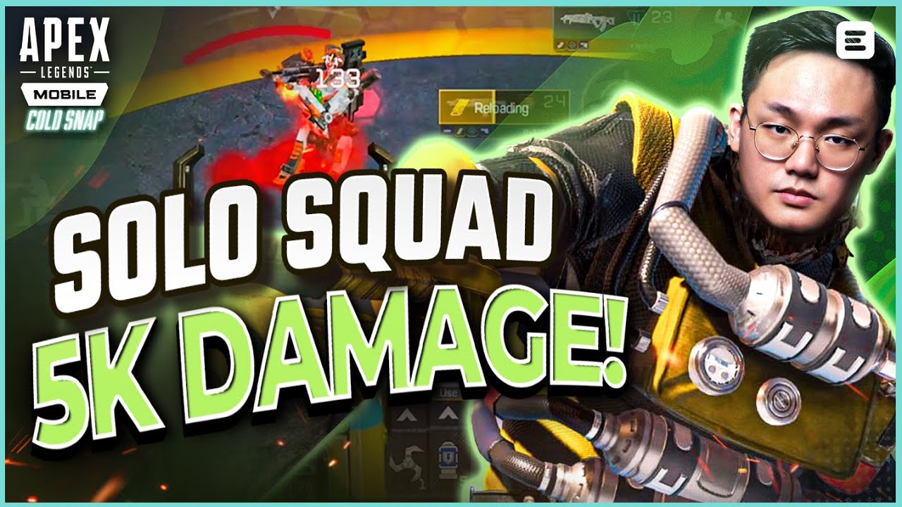 SOLO SQUAD DI APEX SAMPE 5000 DAMAGE?! - YouTube