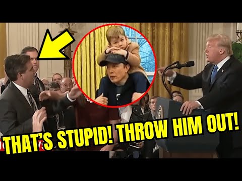 REPORTER GETS THROWN OUT! Trump and Musk EXPOSE Monumental Fraud Waste ...