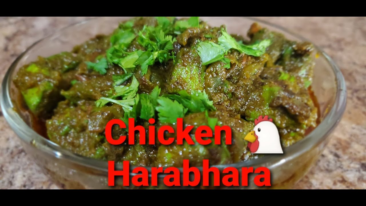 Chicken Harabhara Recipes | Easy and Tasty Hara Masala Chicken | Green ...