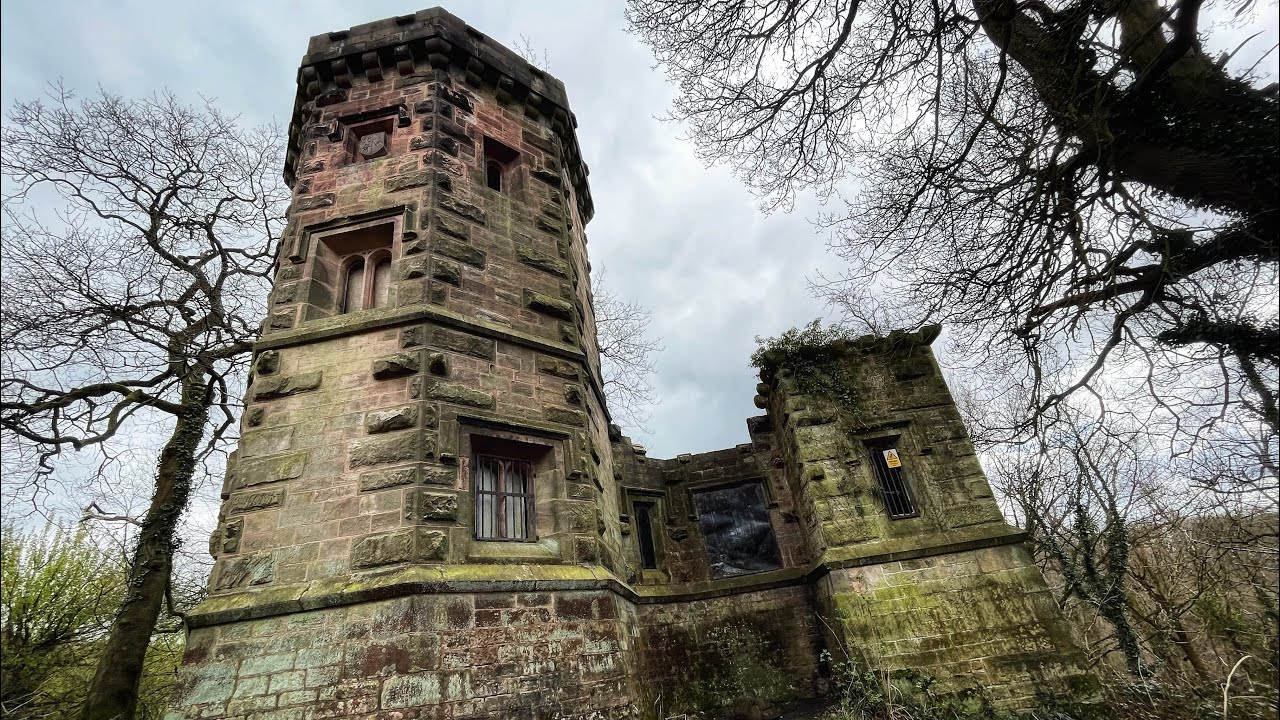 Knypersley reservoir, The Warders Tower, Gawtons Well & Gawtons Stone ...