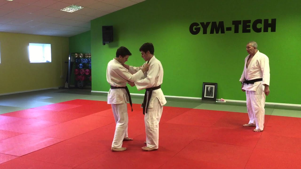 後の先の形 Go no sen no kata Uchi Mata countered by Sukui Nage practice ...