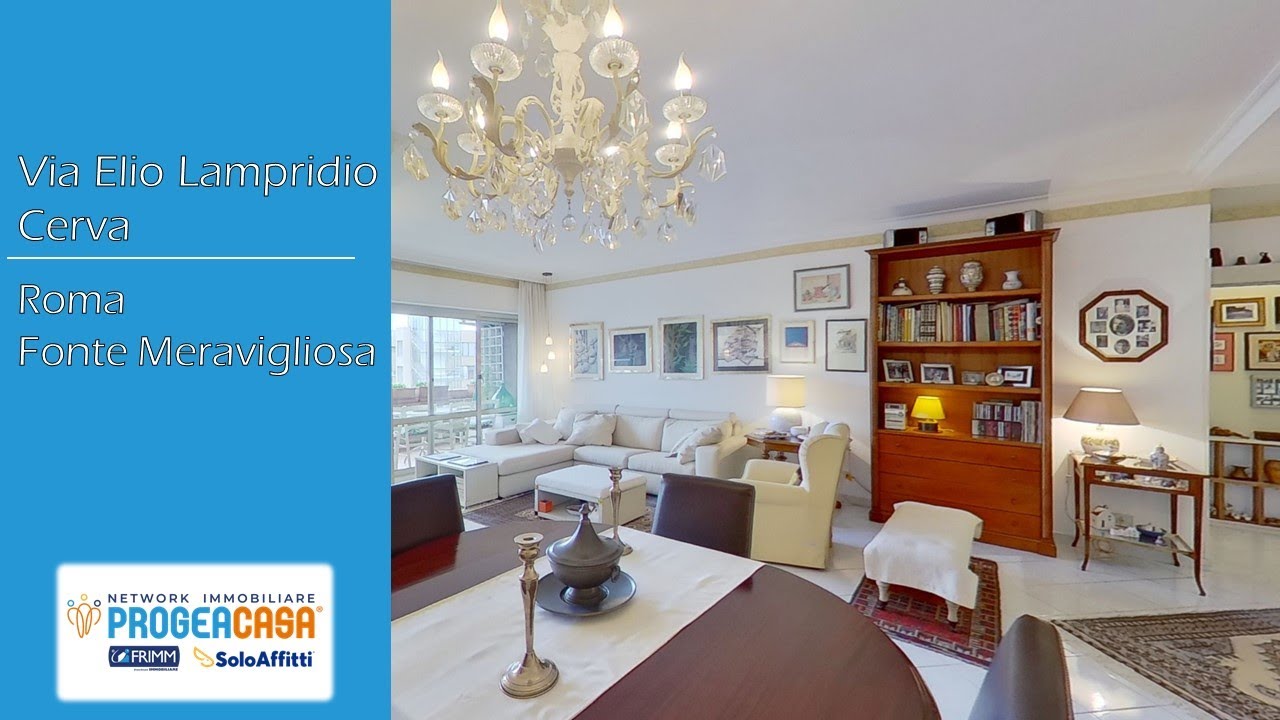 Via Elio Lampridio Cerva - ROMA - Quartiere FONTE MERAVIGLIOSA - YouTube