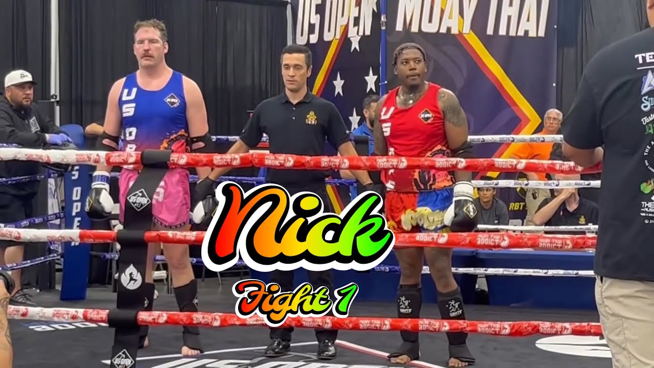 Nick Fight 1 | US Open 2025 Spring Muay Thai Championships - YouTube