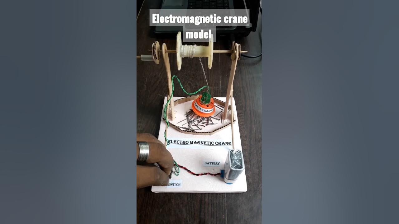 Electromagnetic Crane Model electromagnetic crane magnetism electromagnetic-crane-model-electromagnetic-crane-magnetism