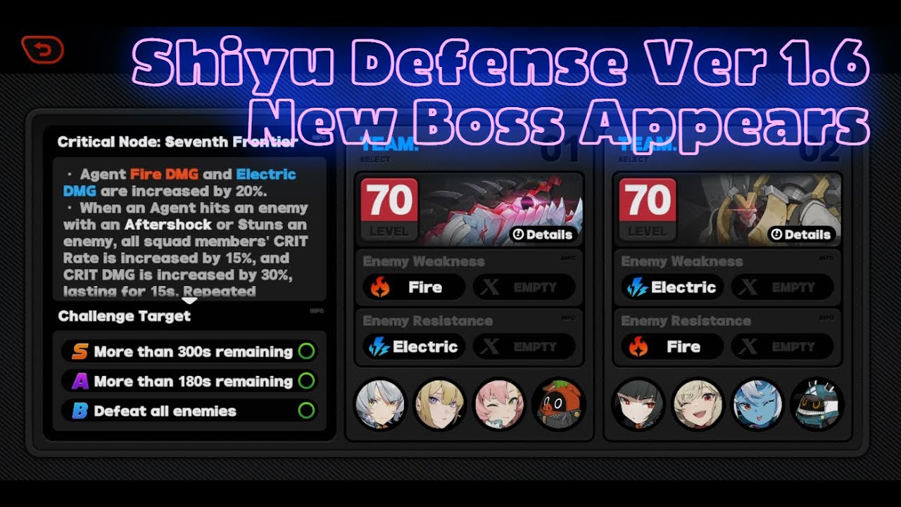 Best Shiyu Defense Update in Awhile | Stages 4 - 7 Ver 1.6 Action [4k ...