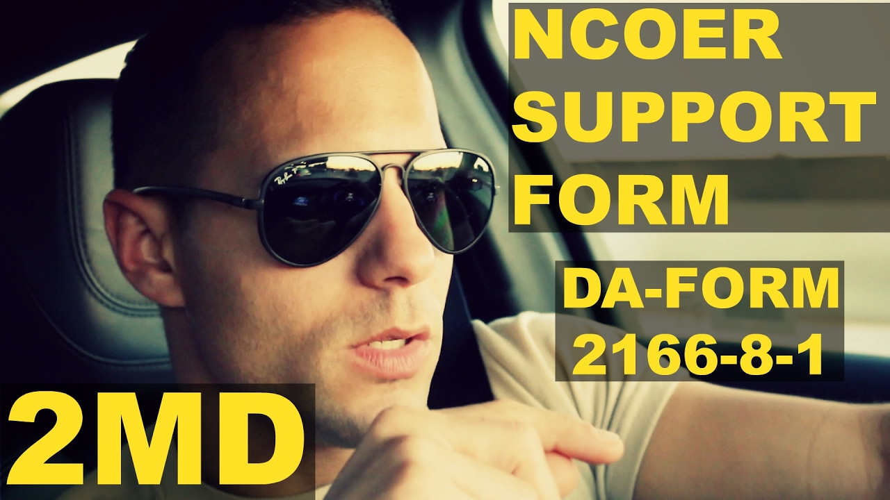 2MD11 - NCOER Support Form - National Guard - YouTube