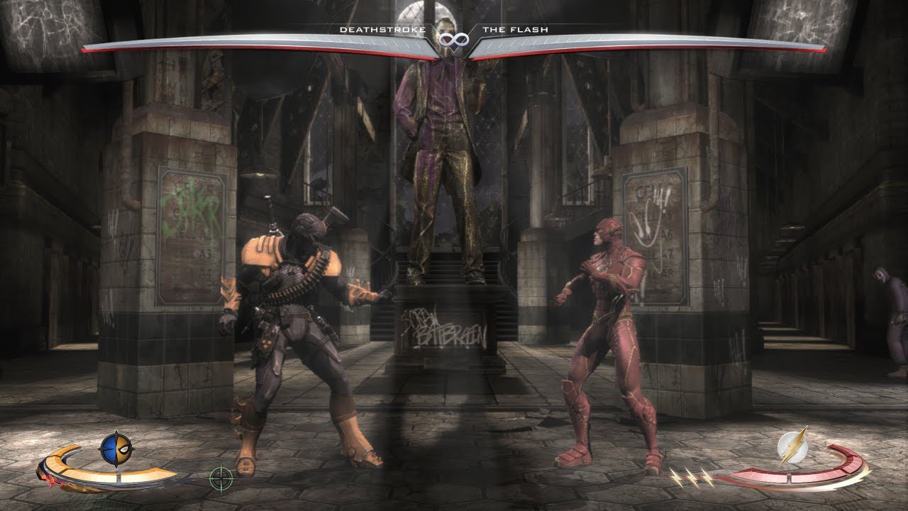 Deathstroke VS The Flash - Injustice Gods Among Us - YouTube