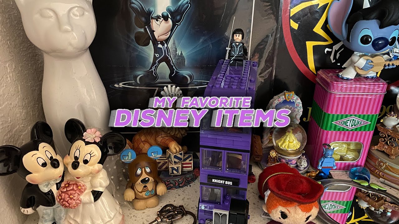 My Favorite Disney Items - YouTube