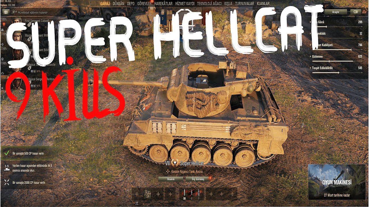 Super Hellcat - 9 Kills / World of Tanks New Replays - YouTube