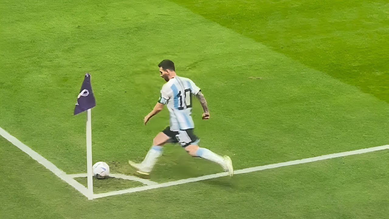 Seeing Messi playing is the life time experience. #viralvideo # ...