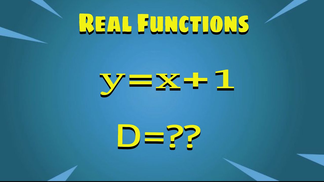Real Functions Explain - YouTube