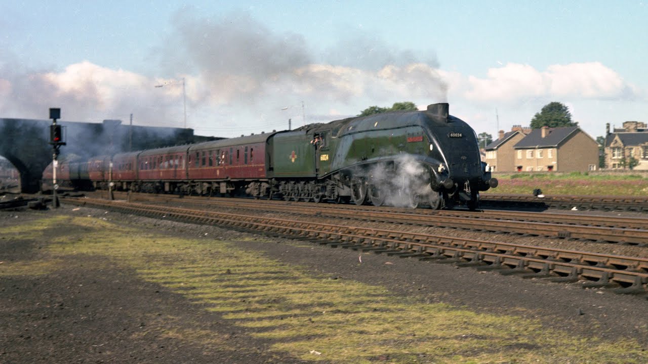 Steam Trains, 1960s. 24 colour & B/W photos. #train #railways #scotland ...