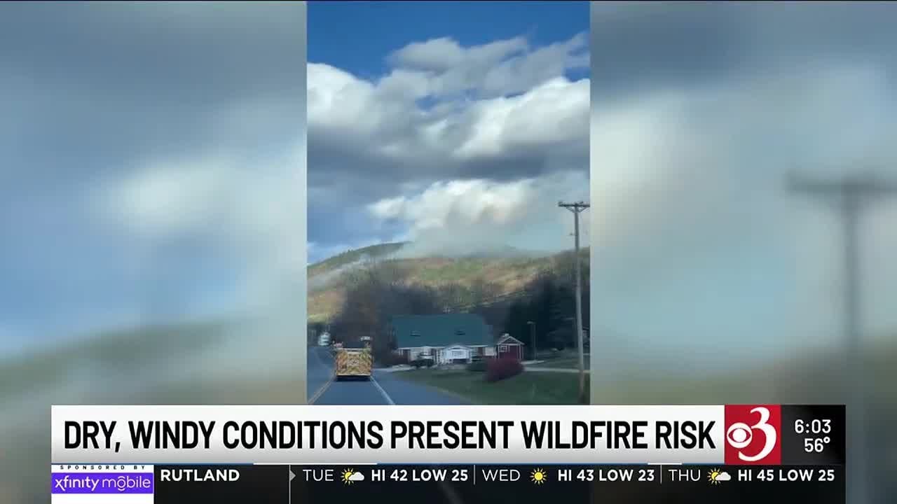 Wildfires burning across East Coast affect Vermont air quality - YouTube