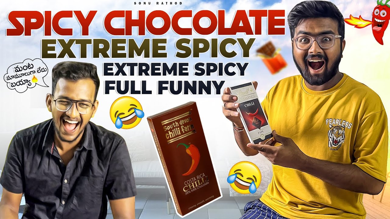 Spicy 🌶️ Chocolate Prank on friend’s 😂 | Extreme Spicy 🥵 Hot 😱| Comedy ...