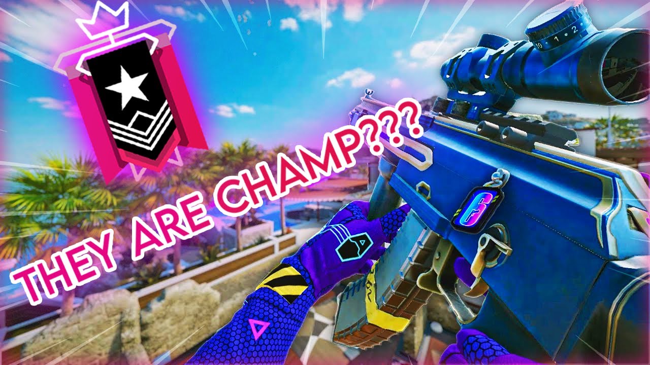 How Are They CHAMP??? - Rainbow Six Siege - YouTube