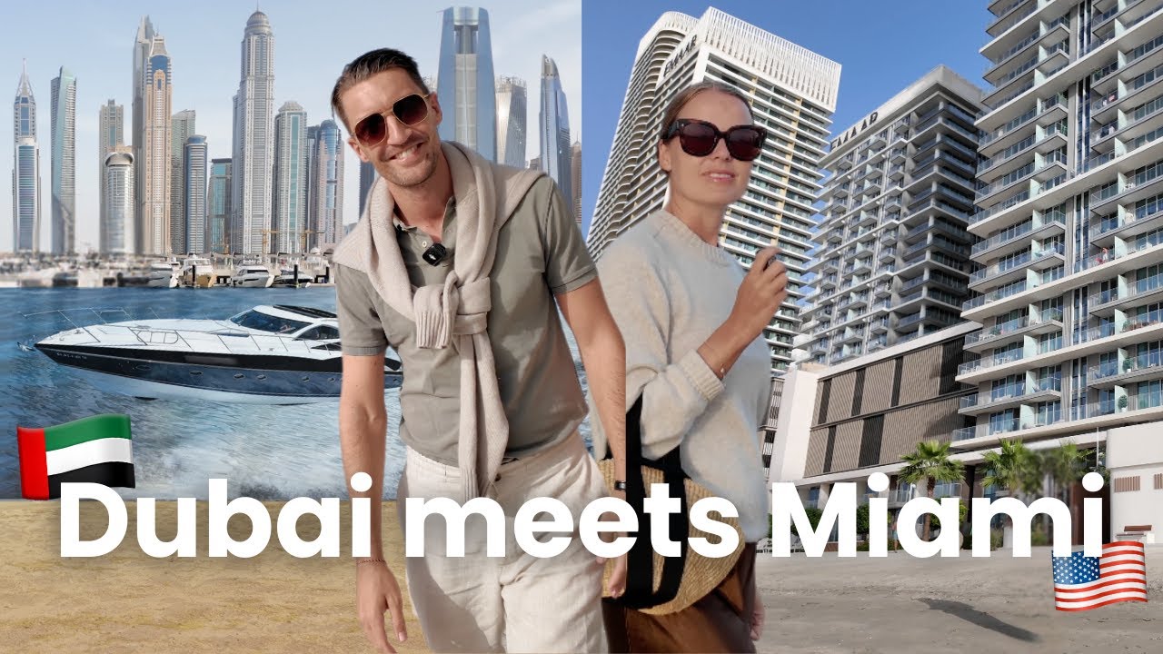 Exploring Dubai's Miami-Inspired Community (Emaar Beachfront) - YouTube