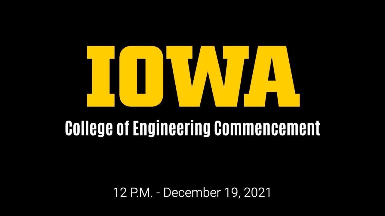 College of Engineering Commencement - December 19, 2021 - YouTube